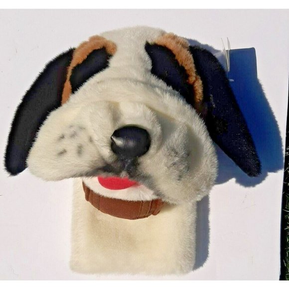 A&A Plush | Toys | St Bernard Plush Dog Hand Puppet Stuffed Animal ...